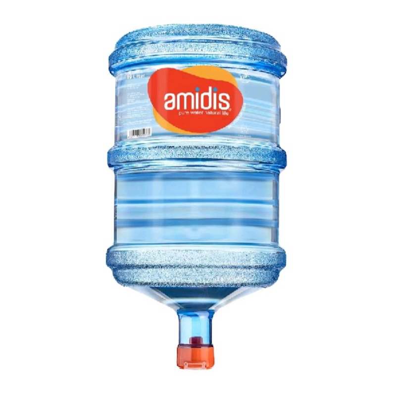 Jual Amidis galon 19ltr (isi+kosong)- galon amidis - air amidis - air ...