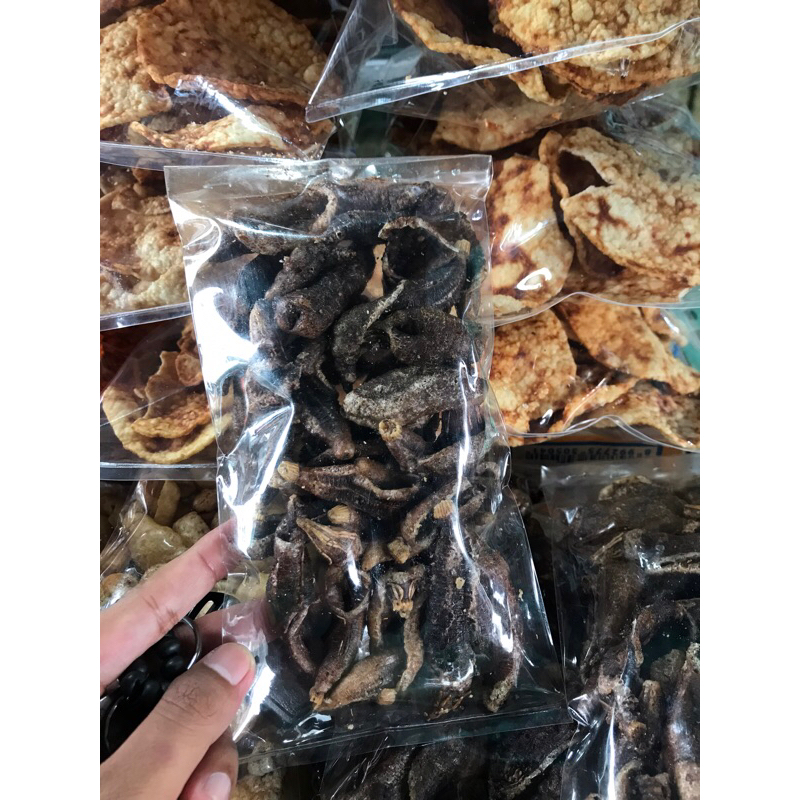 Jual Kerupuk Tripang / Timun laut Khas Kenjeran Surabaya | Shopee Indonesia