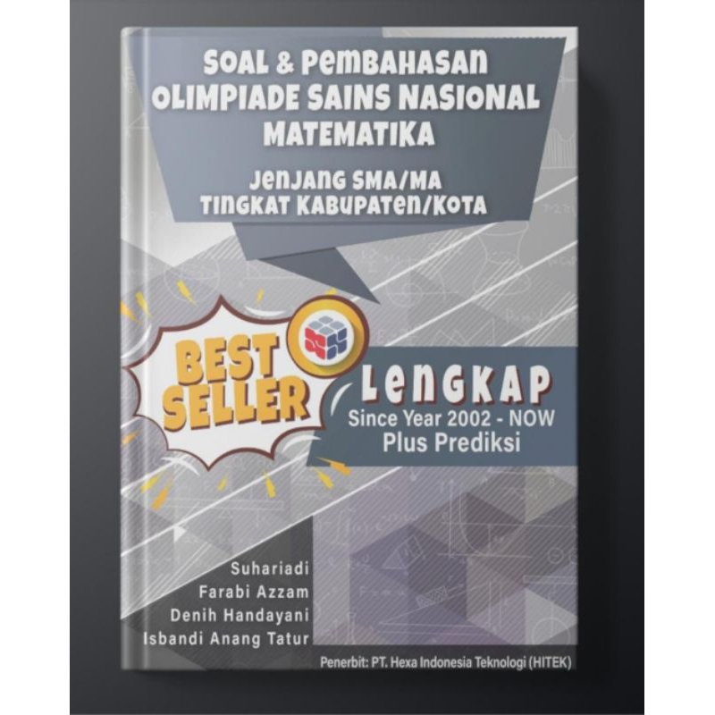 Jual Soal dan Pembahasan OSN Matematika SMA/MA Tingkat Kota/Kabupaten | Shopee Indonesia
