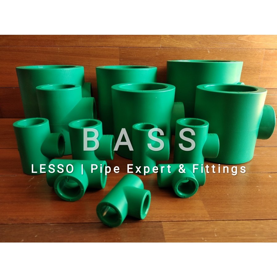 Jual Tee PPR 1 1/4 x 3/4" Inch Lesso Tee Reducer Sock Fitting Sambungan ...