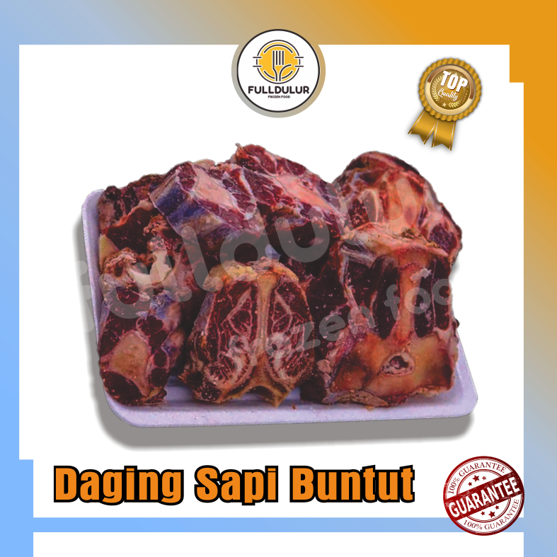 Jual Fulldulur Buntut Sapi 500g - Oxtail Beef - Buntut Sapi Bandung ...