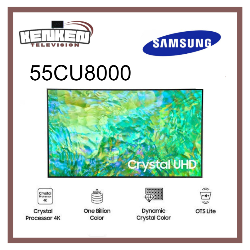Jual TV LED SAMSUNG SMART TV 55CU8000 55INCH CRYSTAL UHD 4K | Shopee ...