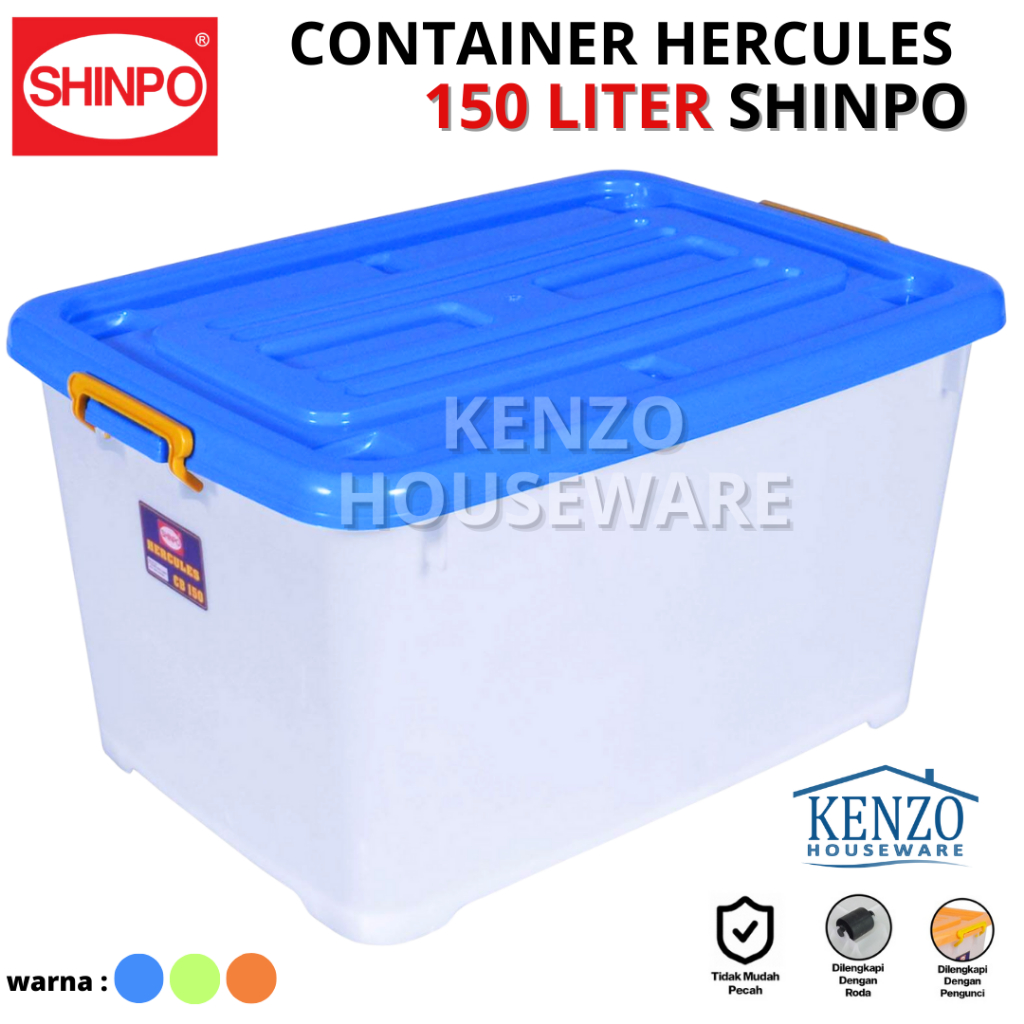 Jual CB 150 Liter SHINPO SIP 119 Container Box Penyimpanan Jumbo ...