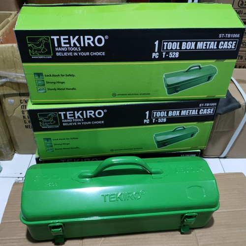 Jual TEKIRO TOOL BOX BESI SEDANG T528 UKURAN (410X150X125MM) ST-TB1066 ...