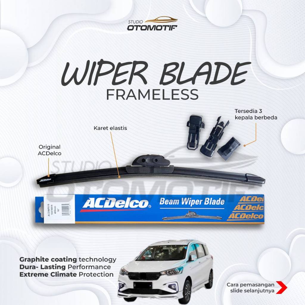 Jual WIPER ERTIGA HYBRID Acdelco Beam Frameless | Shopee Indonesia
