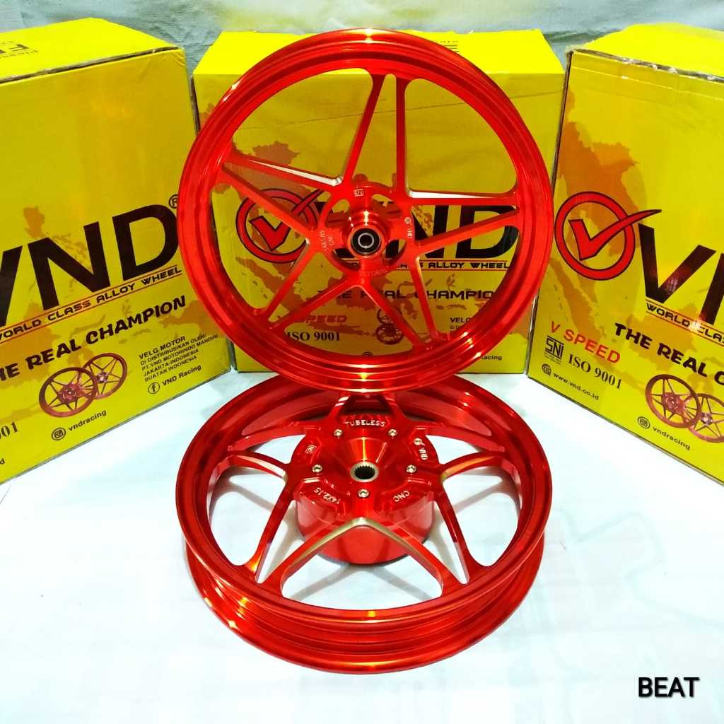 Jual Velg VND Beat Scoopy Vario Lama V SPEED | Shopee Indonesia
