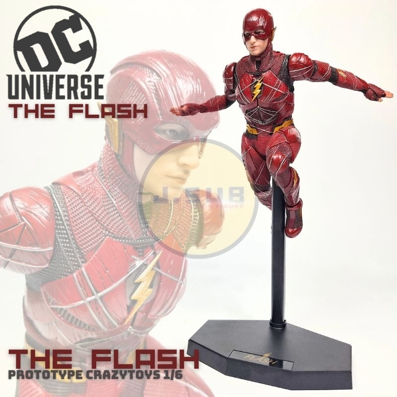 Jual Action Figure The Flash Statue DC Universe Prototype 1/6 Scale ...