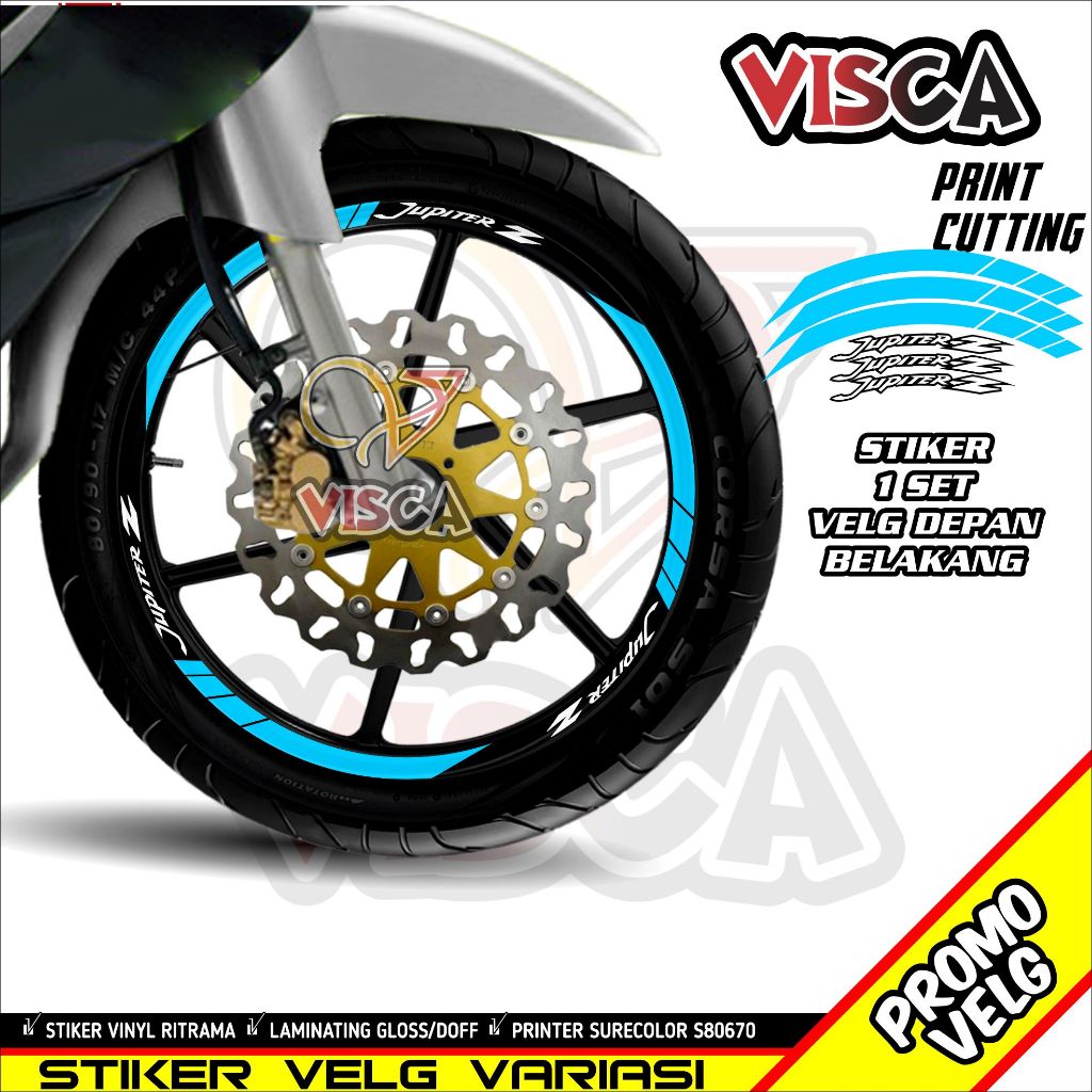 Jual Stiker Velg List Velg Motor Stiker Velk Jupiter Z 000G | Shopee ...