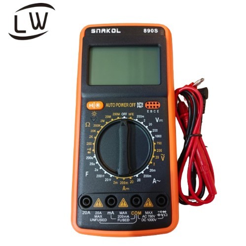 Jual MULTITESTER AVOMETER DIGITAL ACDC MULTIMETER UNI-T TYPE 890 S HQ ...