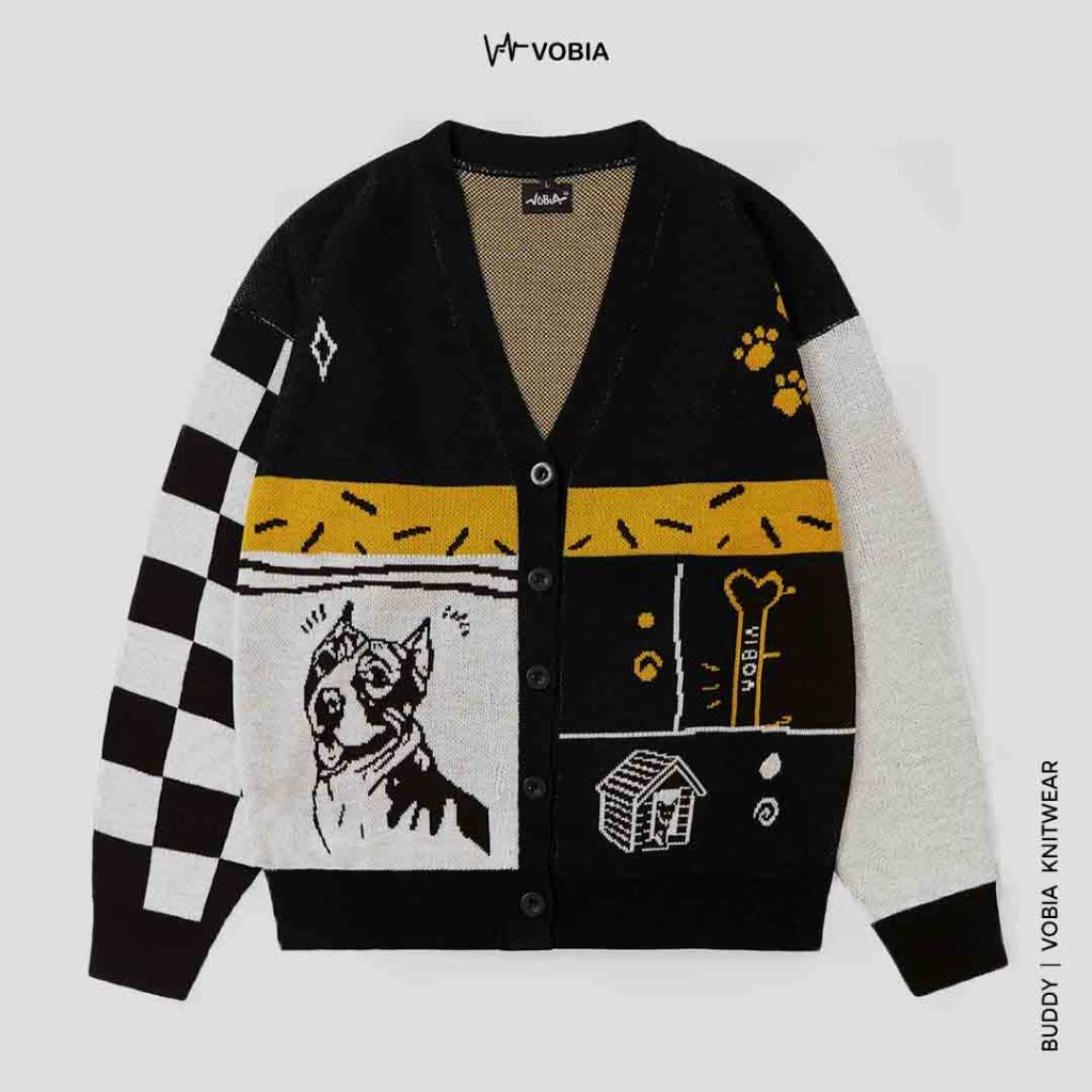 Jual Vobia Knitwear Cardigan - Buddy | Shopee Indonesia