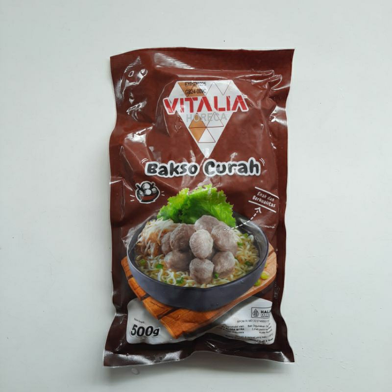 Jual Vitalia Horeca Bakso Sapi Curah 500 g ( Kemasan baru dari Bernardi ...