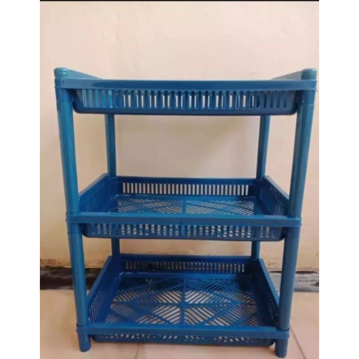 Jual Rak bumbu plastik 3 susun serbaguna/rak dapur serbaguna/rak bumbu ...