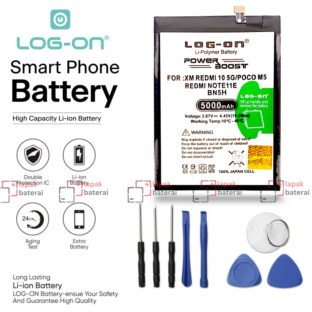 Jual Log On - BN5H Xiaomi Redmi 10 5G / Poco M5 / Redmi Note 11E BN-5H ...
