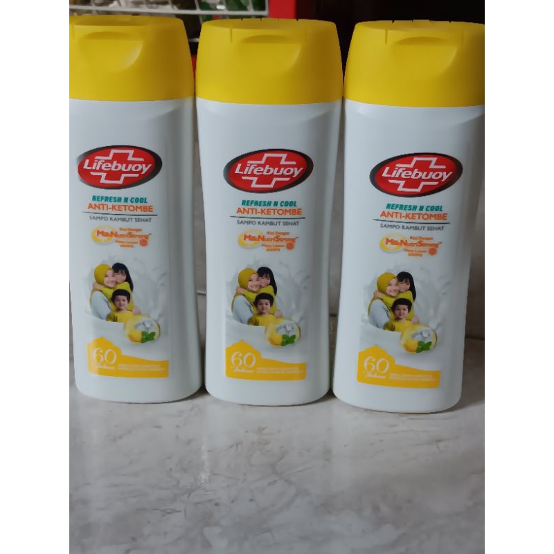 Jual Lifebuoy Shampoo Refresh & Cool 155ml | Shopee Indonesia