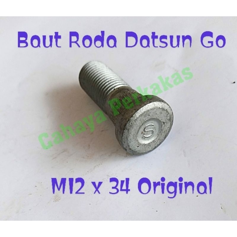 Jual MN I Baut Roda Datsun Go M12 x 34 Original | Shopee Indonesia