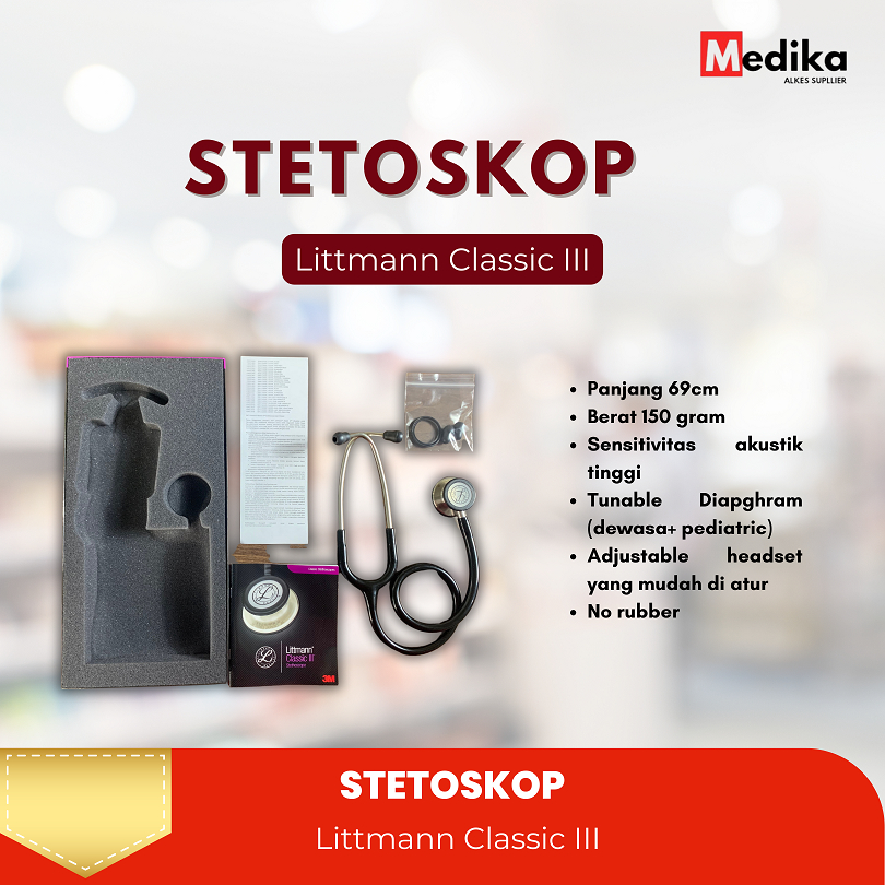 Jual LITTMANN | STETOSKOP CLASSIC III LITTMANN LITMANN LITMAN ...