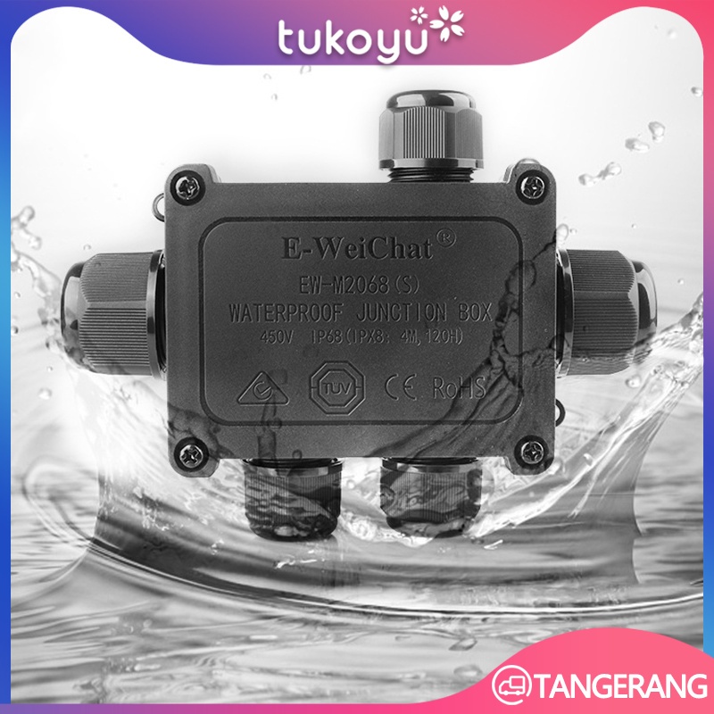 Jual Kotak Tahan Air Junction IP68 5-6 Holes/Junction Box Anti Air ...