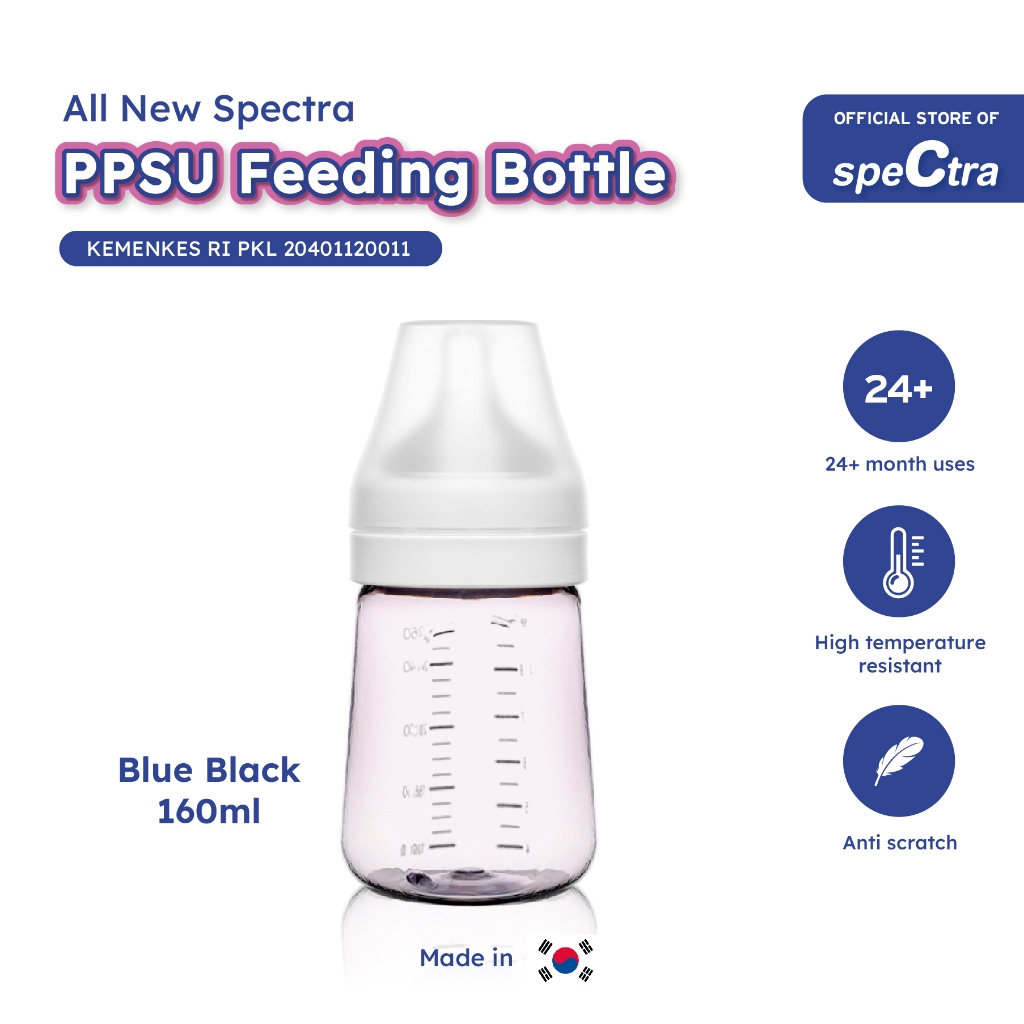 Jual Spectra Baby Bottle New PPSU 160 ml - Botol Susu Polyphenylsulfone | Shopee Indonesia