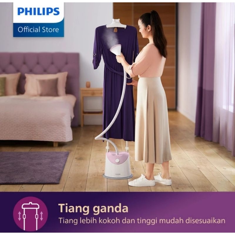 Jual Philips Stand Steamer GC485/40 - Pastel Pink - Philips Steam Iron ...