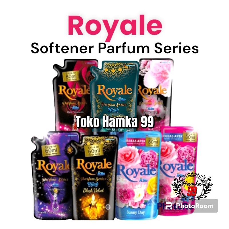 Jual Soklin Royale Softener 600ml - 680ml Pewangi Pelembut Pakaian ...