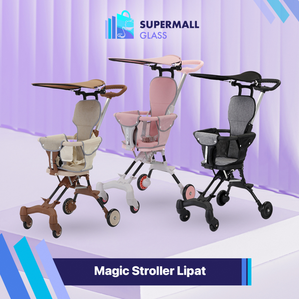 Jual [SG] COD Stroller Baby Kereta Dorong Bayi Balita Magic Stroller ...