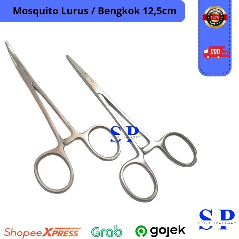 Jual Marwa Klem Mosquito Lurus / Bengkok 12,5cm / Halsted Mosquito ...