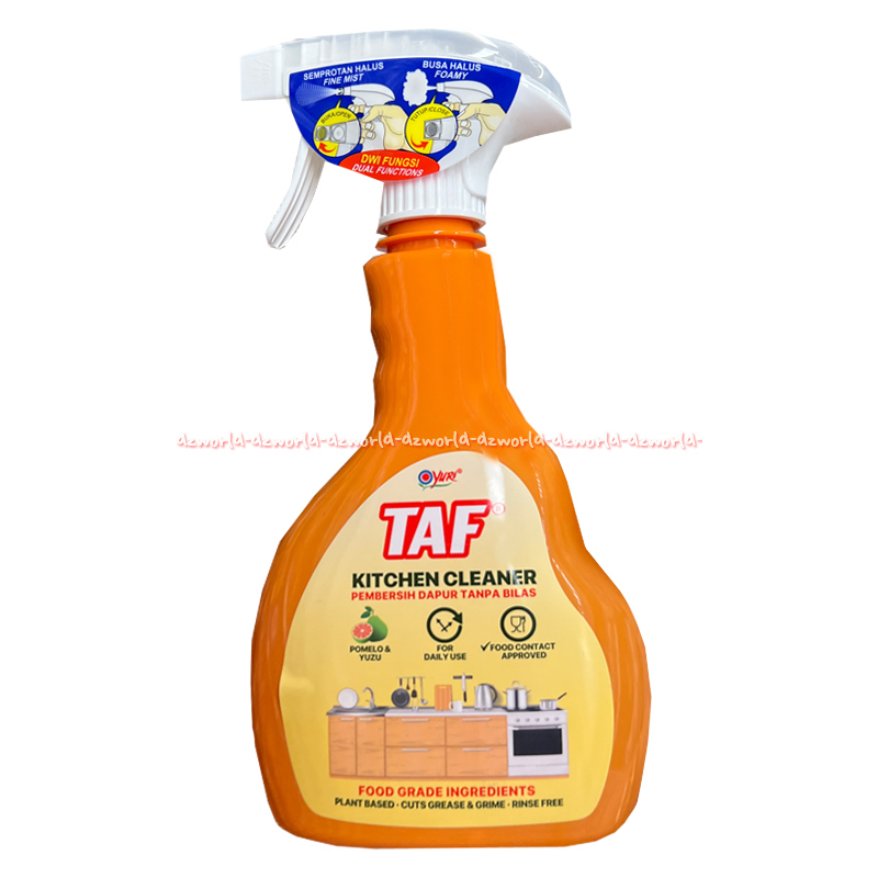 Jual Yuri Taf Spray 500ml Kitchen Cleaner Pembersih Dapur Tanpa Bilas ...