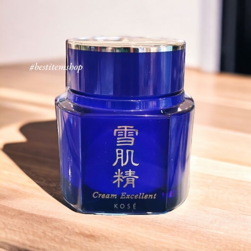 Jual Kose Sekkisei Cream Excellent 50ml - Kose Sekkisei Night Cream New | Shopee Indonesia