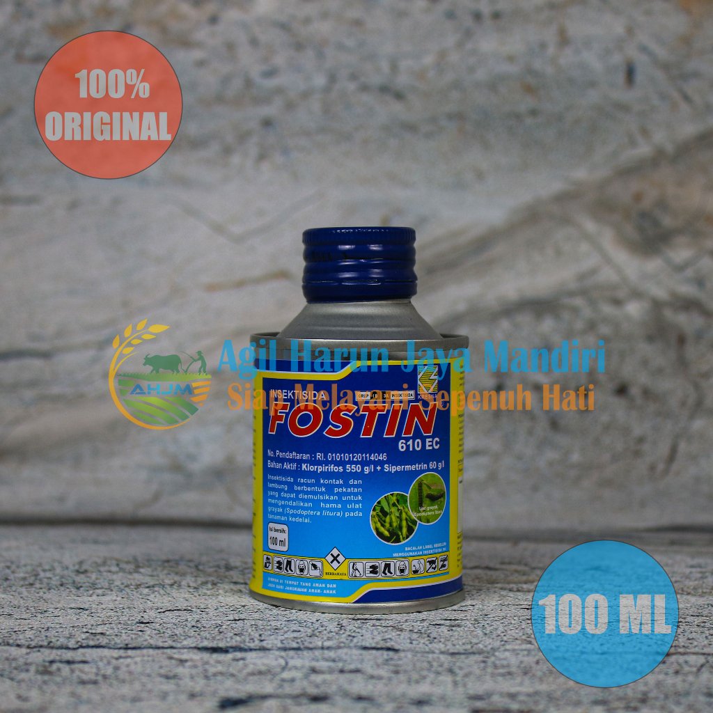 Jual FOSTIN 610 EC 100 ML Insektisida / FOSTIN 100ML Pembasmi Hama Kutu ...