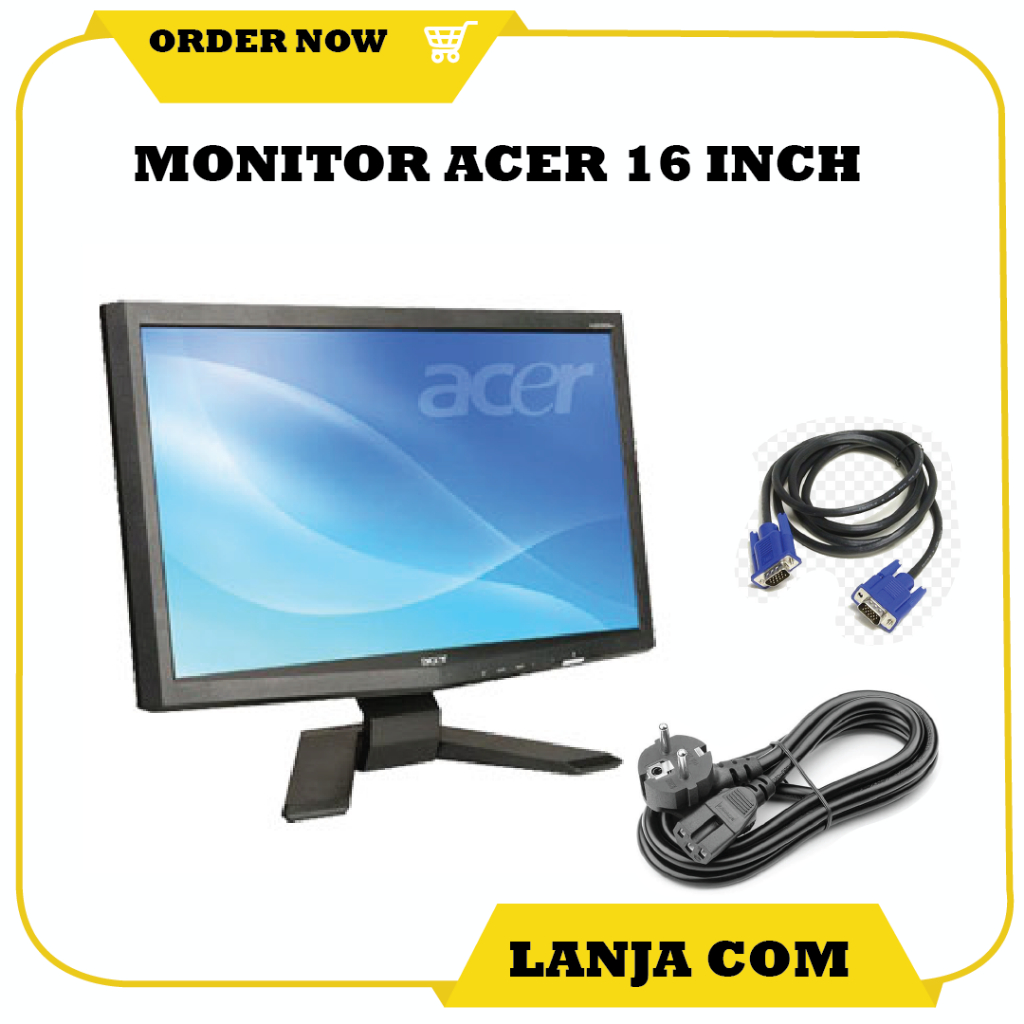 Jual MONITOR LCD ACER 16 INCH MURAH MERIAH | Shopee Indonesia