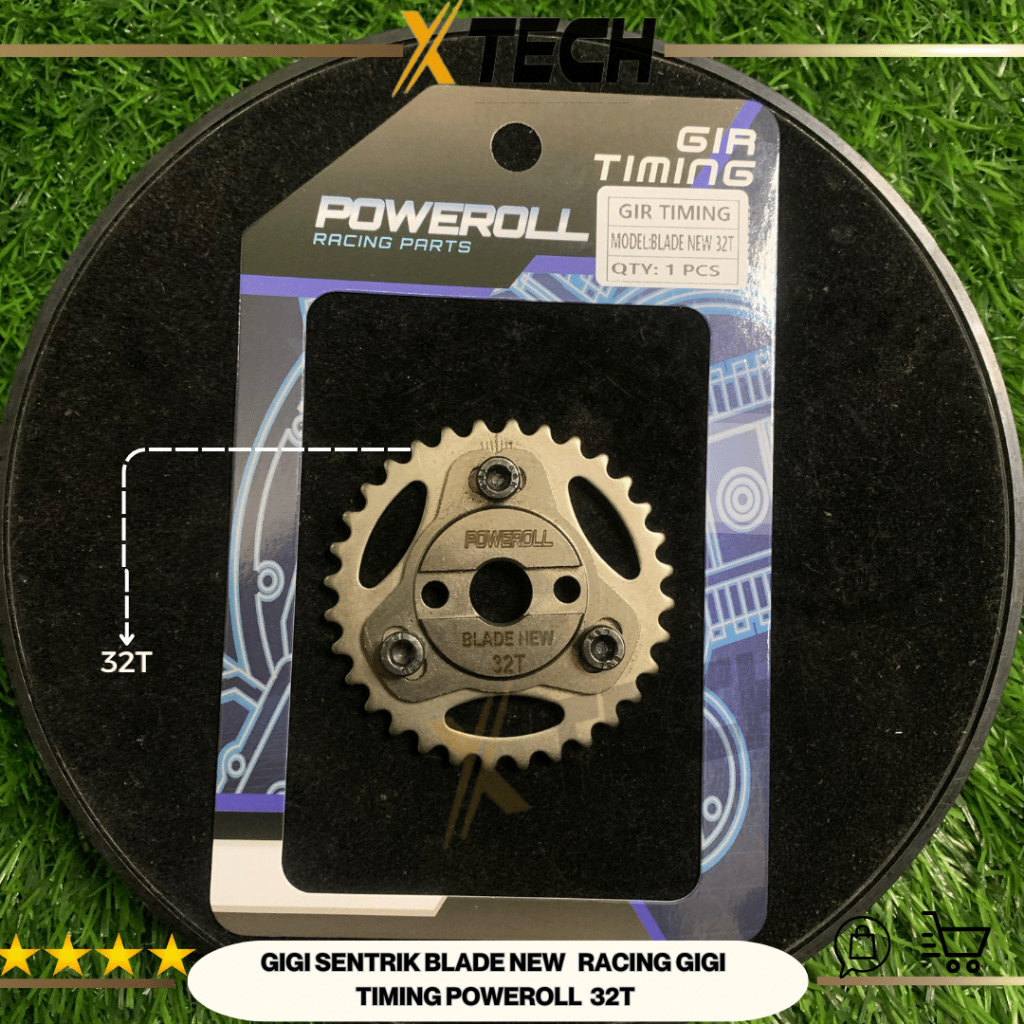 Jual GIGI SENTRIK GESER REVO/BLADE NEW 32T RACING GIGI TIMING POWEROLL ...