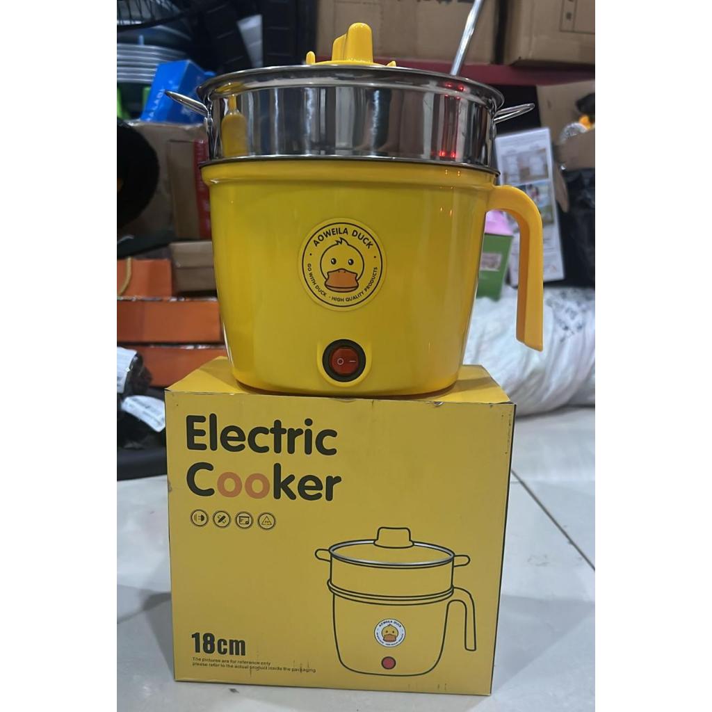 Jual Rice Cooker Mini Serbaguna 1Liter Bisa Penanak Nasi Dan masak mie ...