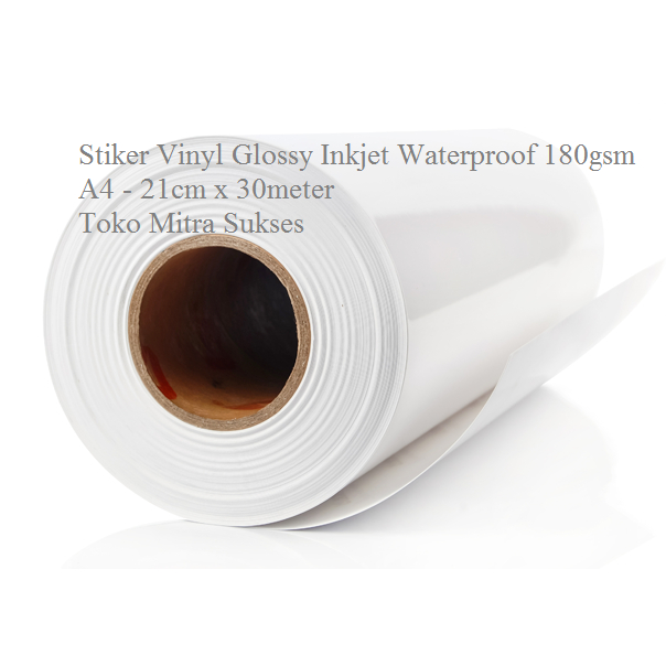 Jual Stiker Vinyl GLOSSY Inkjet Waterproof | Shopee Indonesia