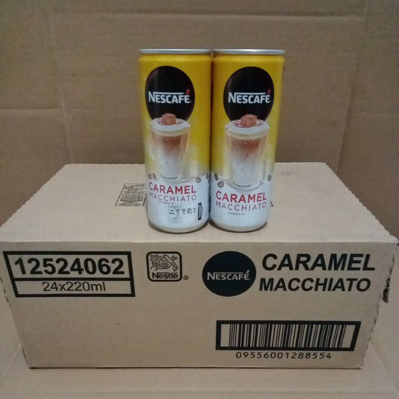 Jual NESCAFE COFFEE KALENG ICE BLACK/LATTE/CAPPUCINO/CARAMEL (HARGA 1 ...