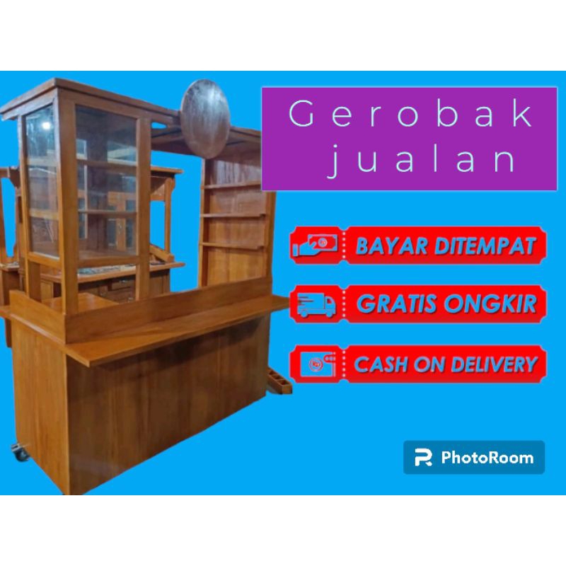 Jual gerobak booth bakso mie ayam | Shopee Indonesia