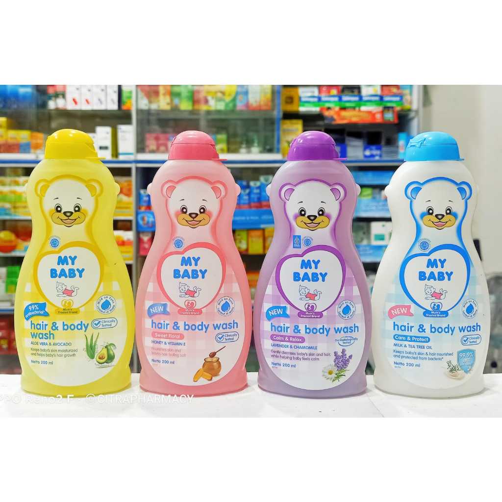 Jual My Baby Hair & Body Wash 𝟐𝟎𝟎𝐌𝐋 - 2in1 Sampo dan Sabun Bayi ...