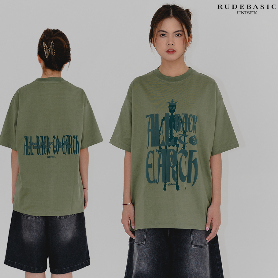 Jual RUDEBASIC - Symbol Oversized Tee | Semi Heavy Weight | Shopee Indonesia
