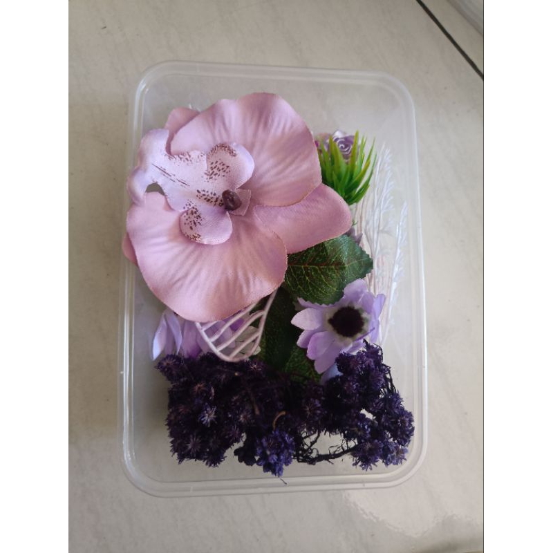 Jual Paket Bunga Hiasan Mahar Artificial Mix Dried Flower Sudut Kering ...