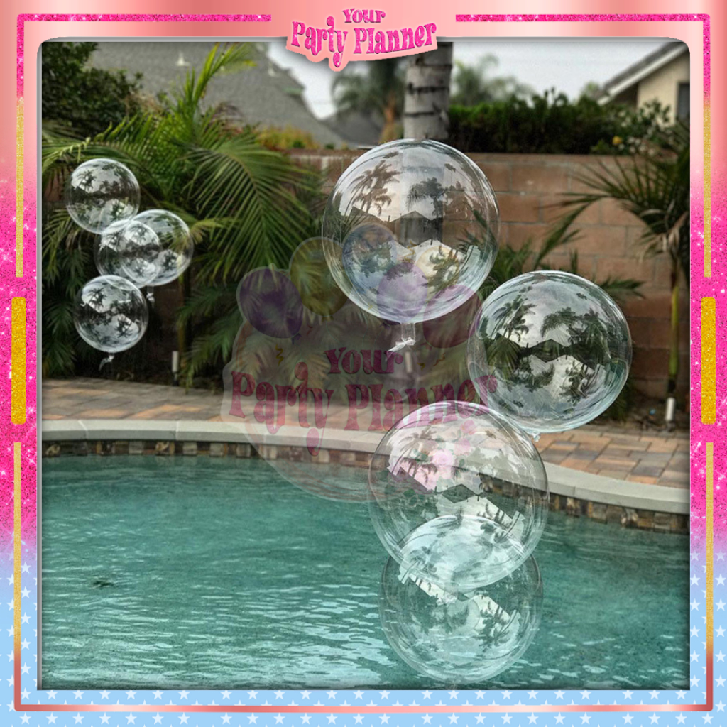 Jual Balon Transparan PVC Size 10" Size 12" Sangat Tebal / Balon Bobo ...