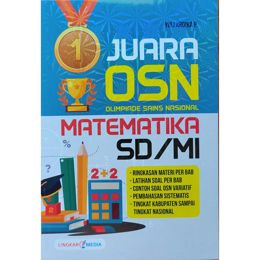 Jual Buku Juara OSN Olimpiade Sains Nasional Matematika SD/MI Terbaru LM Bergambar Full Color ...