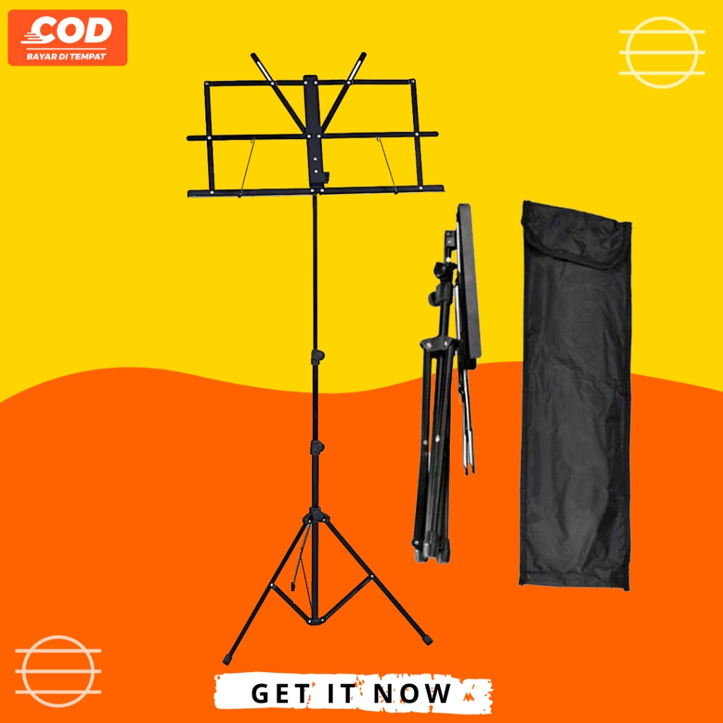 Jual BMS - Stand Partitur Kecil Musik / Stand Partitur Book Sheet Music ...