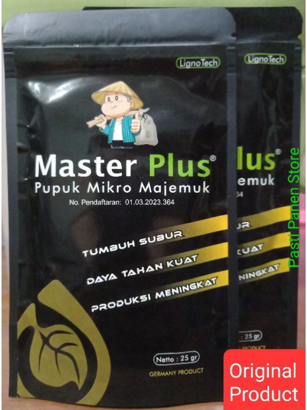 Jual Pupuk Master Plus Pupuk Mikro Majemuk untuk semua tanaman budidaya ...