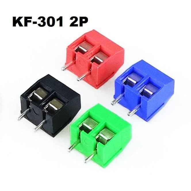 Jual Terminal Block 2p 3p KF-301 - KF301 2pin 3pin Screw Pitch 5mm ...