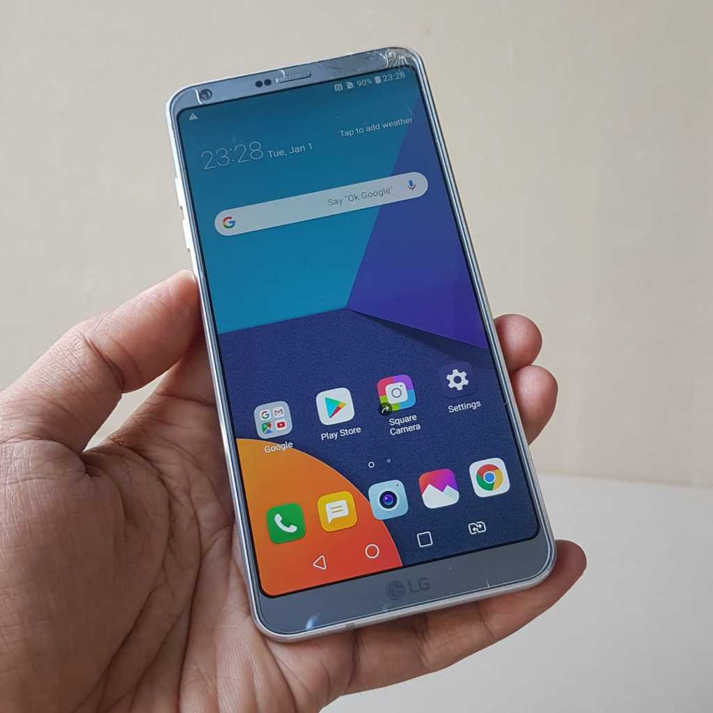 Jual LG G6 NFC 4G FingerPrint RAM 4GB Dual Sim ROM 64GB Ex Garansi Resmi | Shopee Indonesia