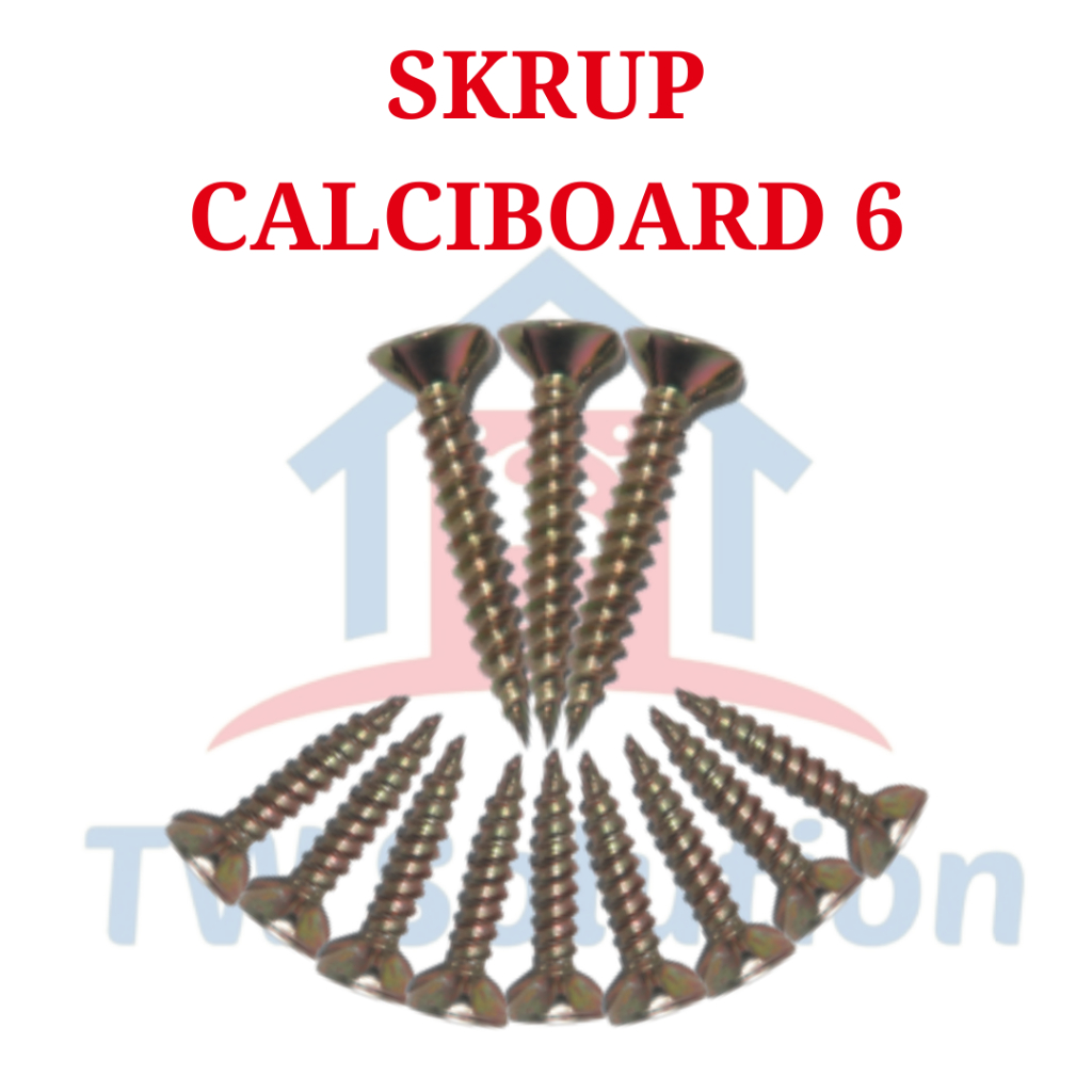 Jual SKRUP GRC / SKRUP CALCIBOARD M6 ISI 1000 pcs | Shopee Indonesia