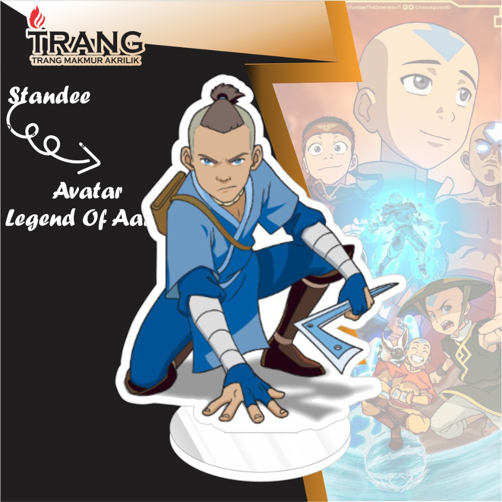 Jual Standee Figure Akrilik Avatar The Legend Of Aang / Standing Action ...