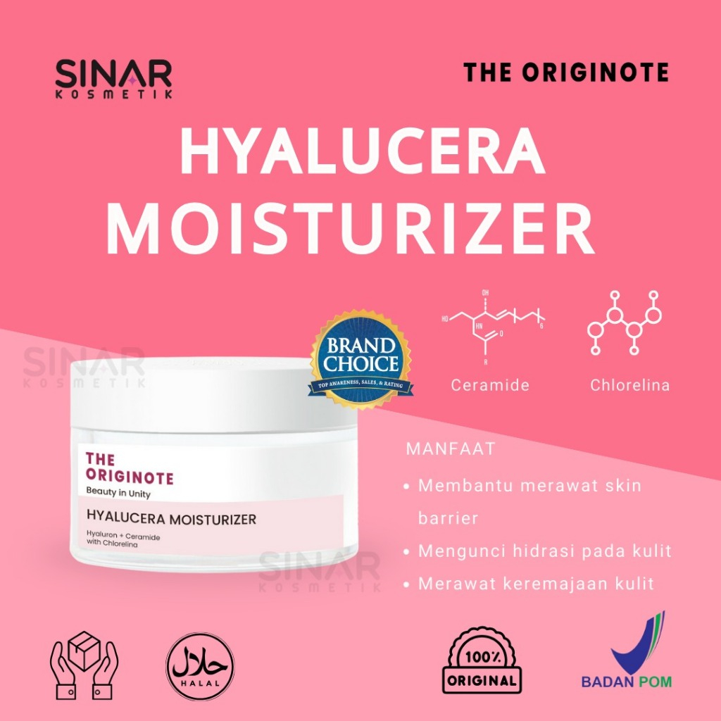 Jual The Originote Hyalucera / Brightening / Cica-B5 Soothing with ...