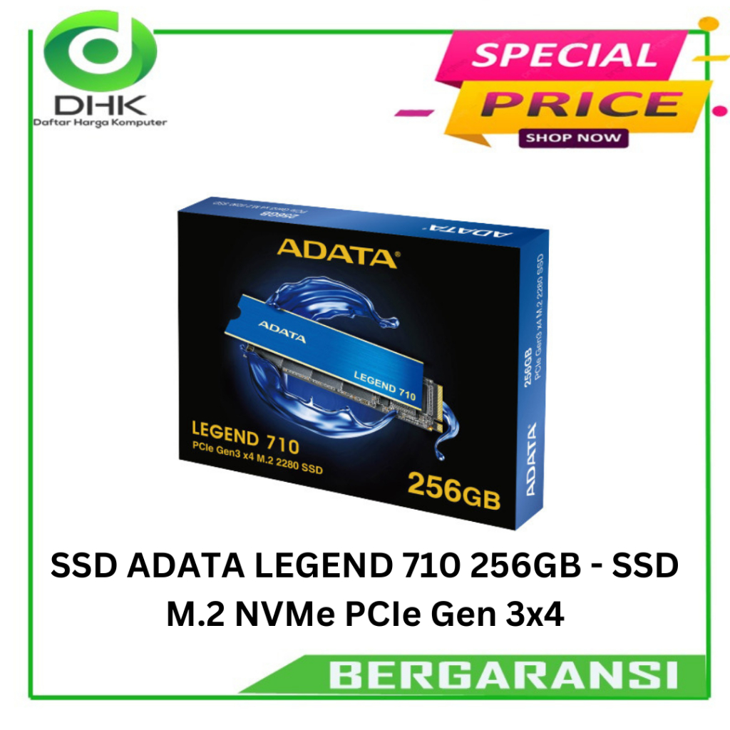 Jual SSD ADATA LEGEND 710 256GB - SSD M.2 NVMe PCIe Gen 3x4 | Shopee Indonesia
