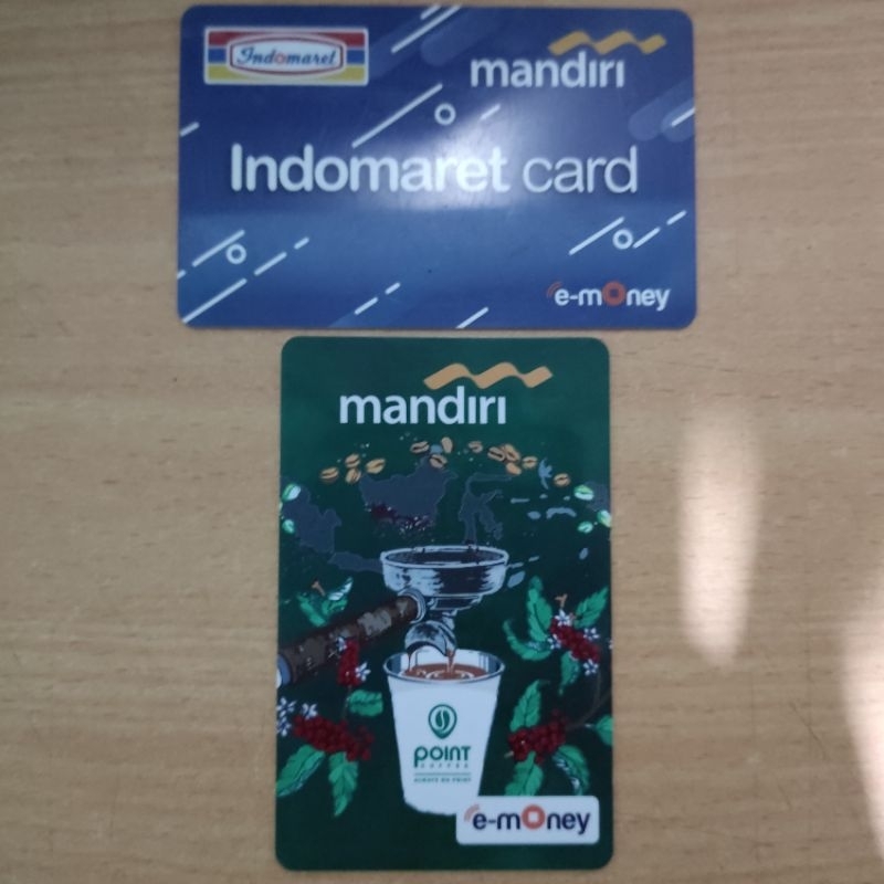 Jual E-Money Mandiri E-Toll Indomaret Point Emoney Etoll | Shopee Indonesia