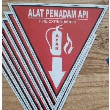 Jual Stiker Apar alat pemadam api ringan | Shopee Indonesia